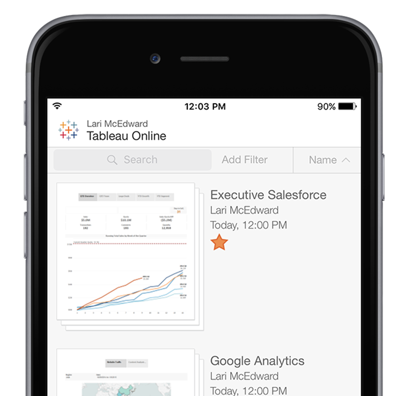 Tableau BI & Analytics | Tableau Server en Tableau Desktop